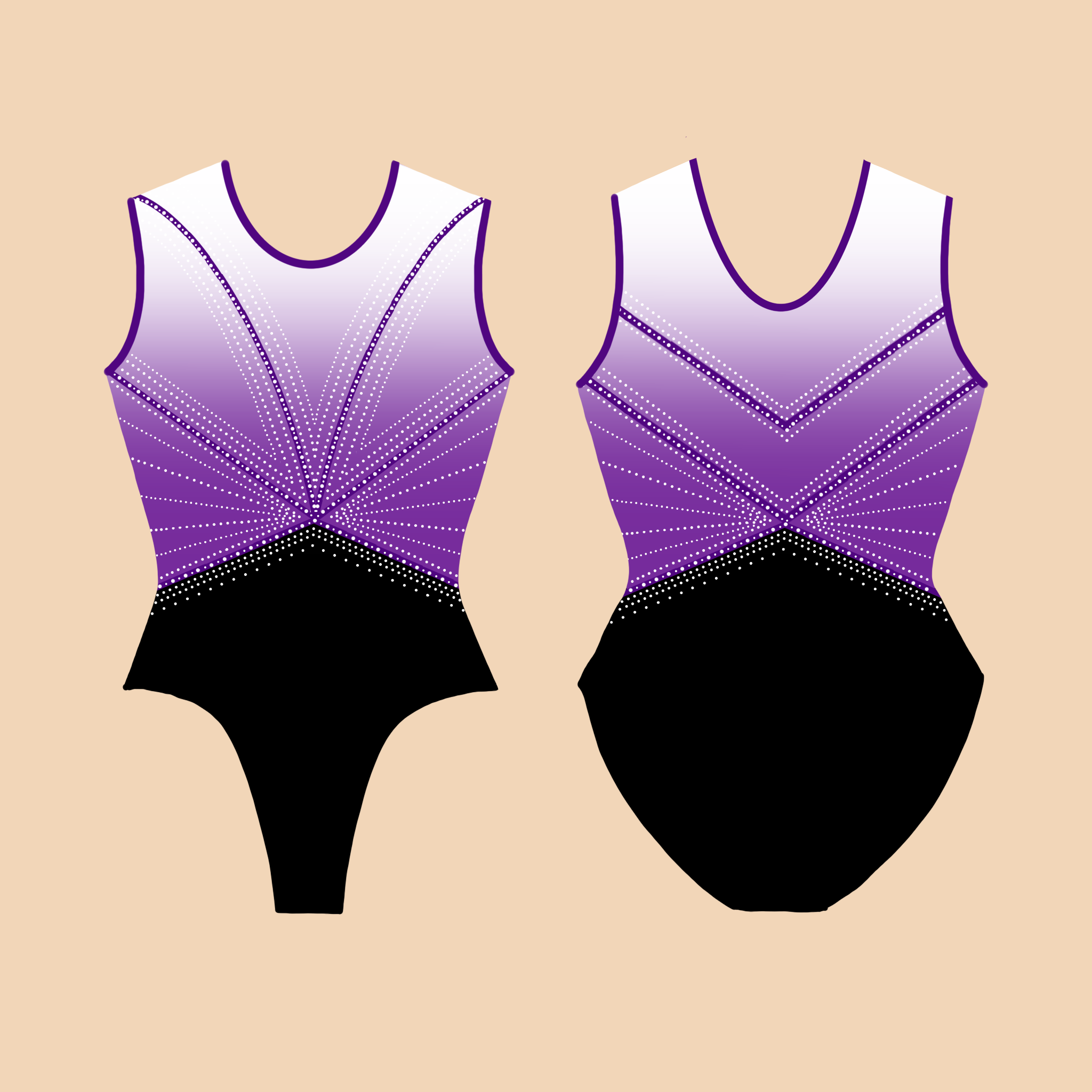 FunFlix Gymnastics Club - Girl's Training Leotard || Stag Gymnastics ...