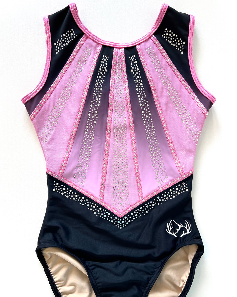 Midnight Rose Leotard || Stag Gymnastics Leotards – Stag Leotards