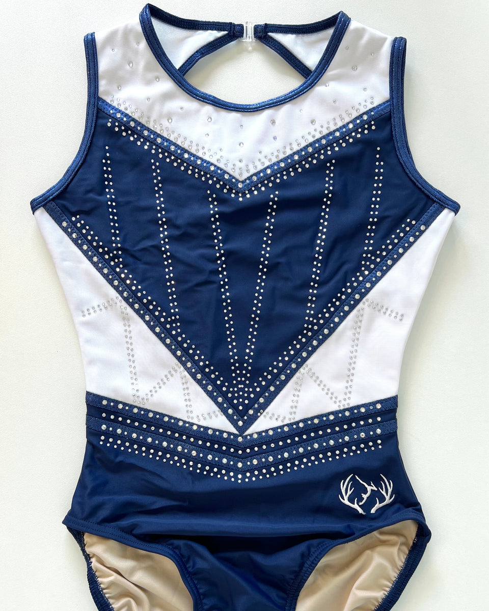 Navy Nova Leotard || Stag Gymnastics Leotards – Stag Leotards