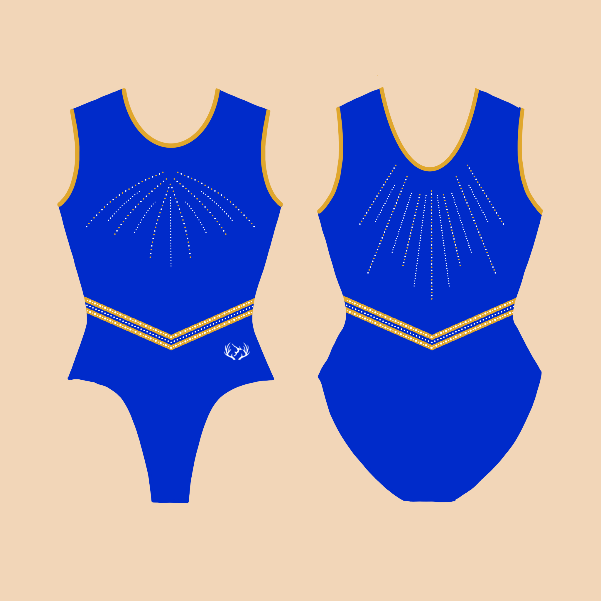 Nemo's Gymnastics - Short Sleeved Recreational Training Leotard || Stag ...